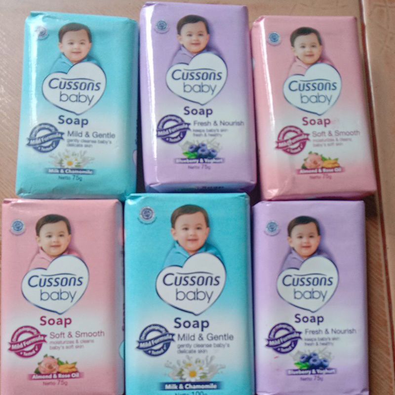 Jual Cussons Baby Soap ,100/75g SoFt & Smooth (batang) | Shopee Indonesia