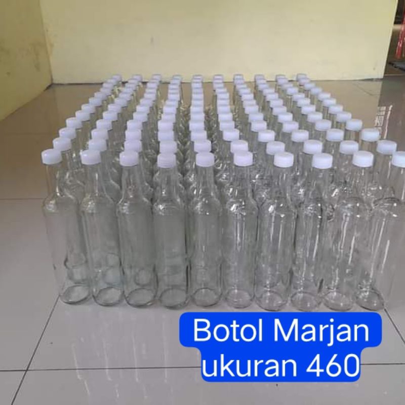 Jual BOTOL MARJAN 460ML TUTUP ULIR TEBAL MADU | Shopee Indonesia