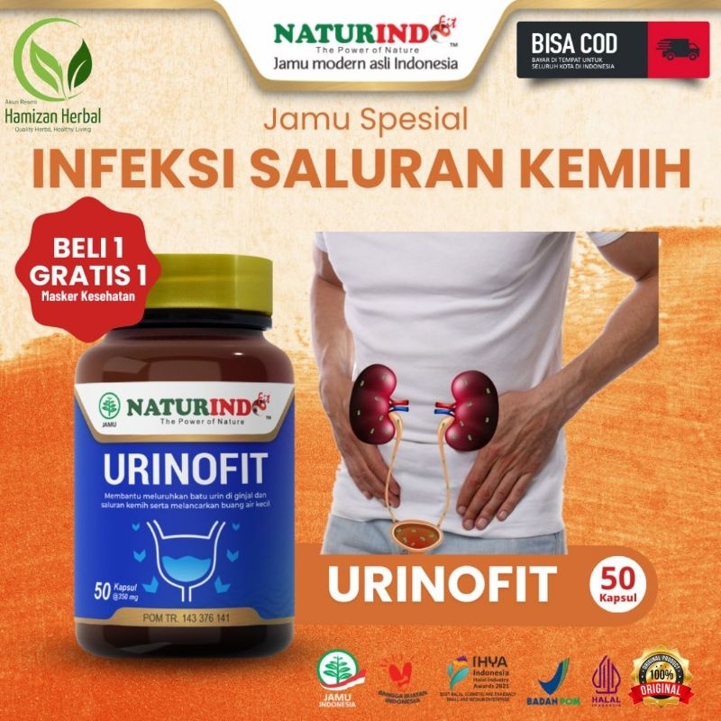 Jual URINOFIT Obat ISK Infeksi Saluran Kemih Kencing Batu Batu Ginjal Kencing Beser Sering Buang ...