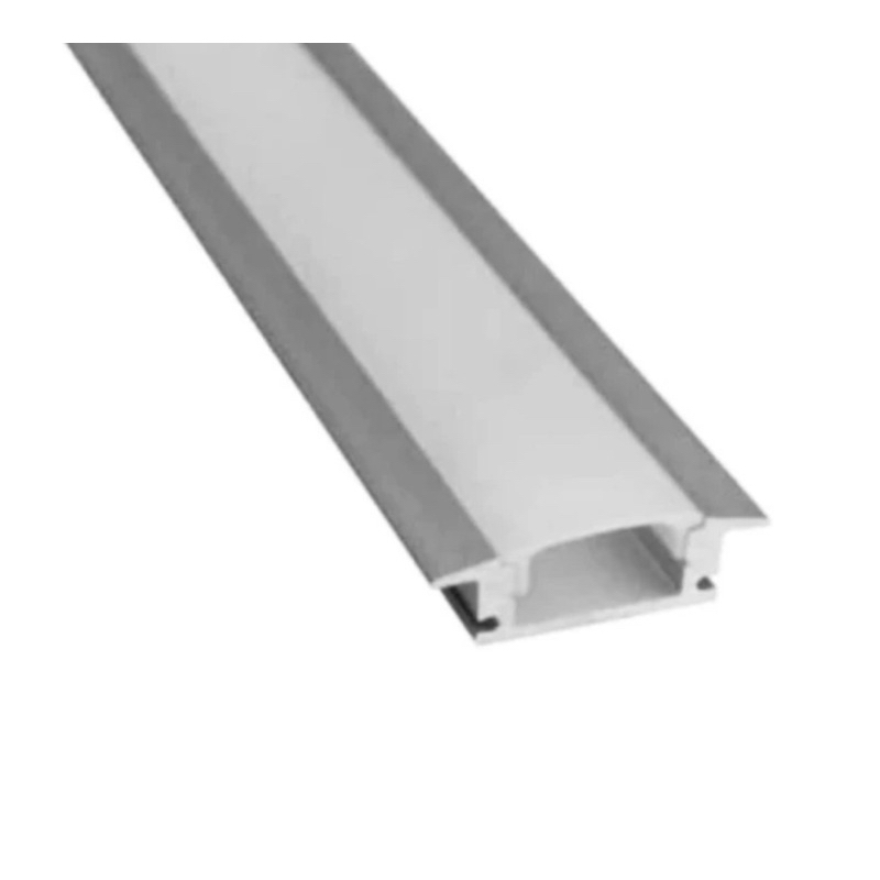 Jual Dudukan Kap LED Strip 2 Meter Aluminium Acrylic Cover Susu Bentuk ...