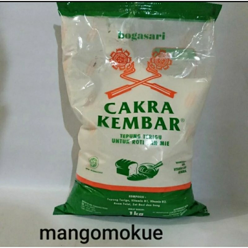 Jual Tepung terigu CAKRA KEMBAR 1KG Termurah!! | Shopee Indonesia