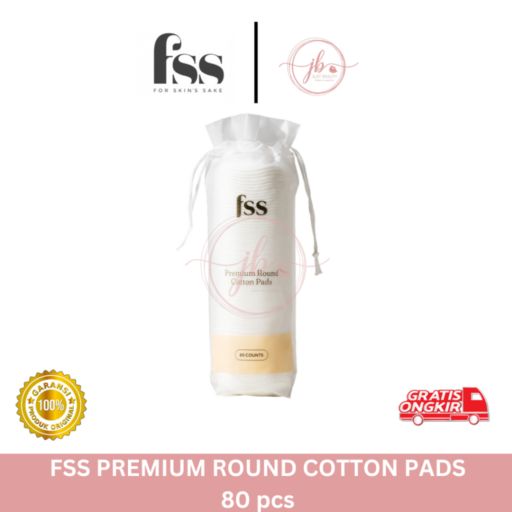 Jual [READY] For Skin's Sake FSS - Premium Round Cotton Pads (Kapas ...