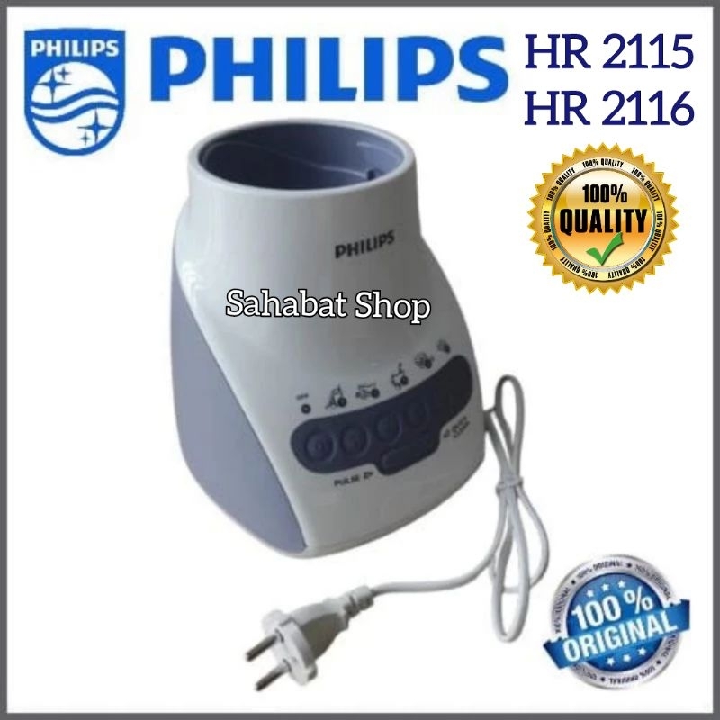 Jual MESIN BLENDER PHILIPS ORIGINAL HR2115 HR2116 / HANYA KHUSUS MESIN ...