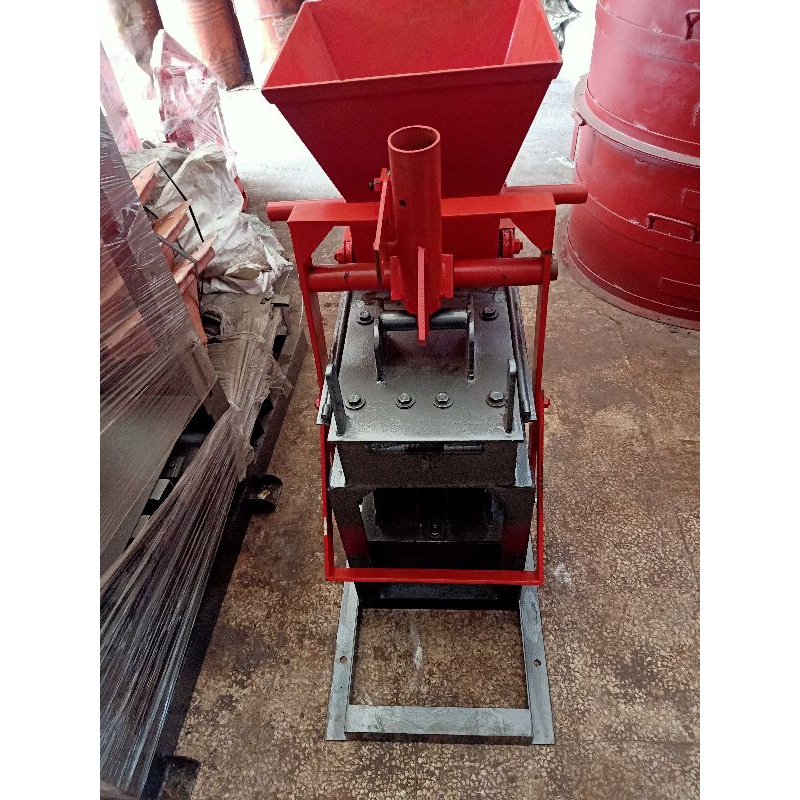 Jual cetakan bata interlock mesin cetak 2 bata interlock cetakan bata ...