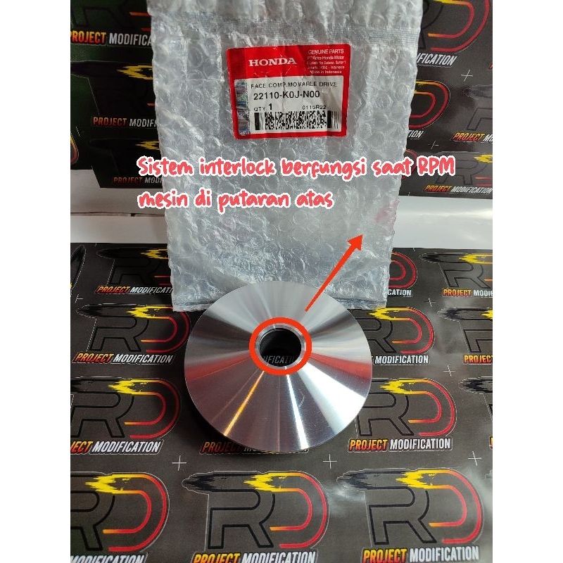 Jual RUMAH ROLLER & KIPAS ROLLER BUBUT RACING CUSTOM BEAT,GENIO&SCOOPY ...