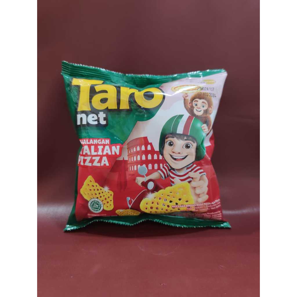 Jual Taro Net Petualangan Italian Pizza 32gr - Makanan Ringan | Shopee ...