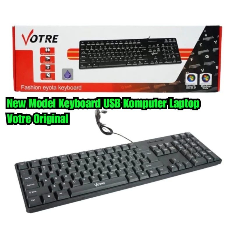 Jual Keyboard Votre Usb Keyboard External PC Laptop Toko di Semarang ...
