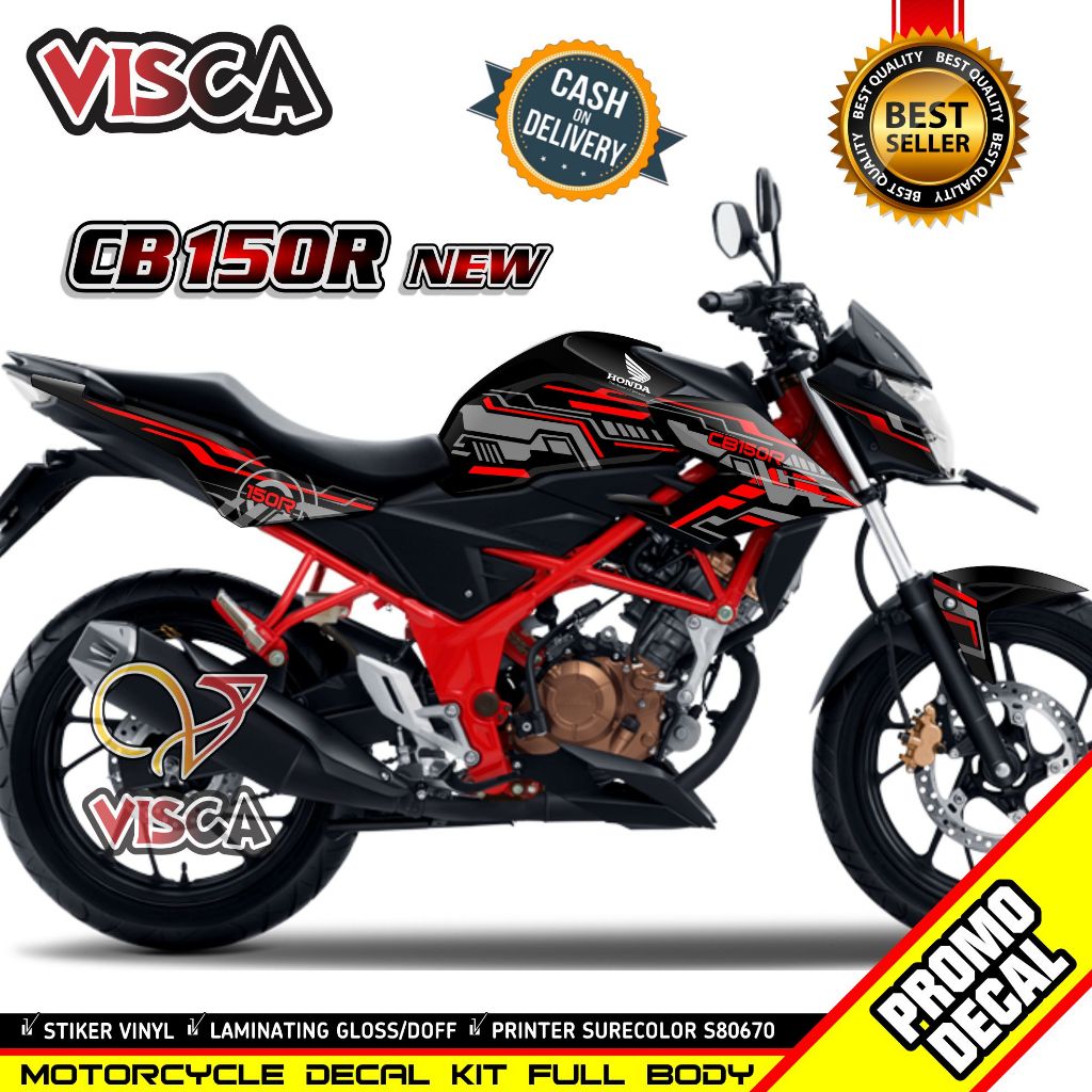 Jual Decal CB150R New Full Body Stiker CB 150R New 2016 Full Body Dekal ...