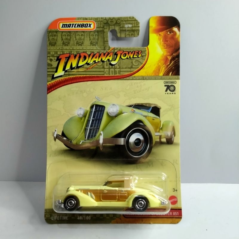 Jual Matchbox 1936 Auburn Speedster 851 INDIANA JONES | Shopee Indonesia