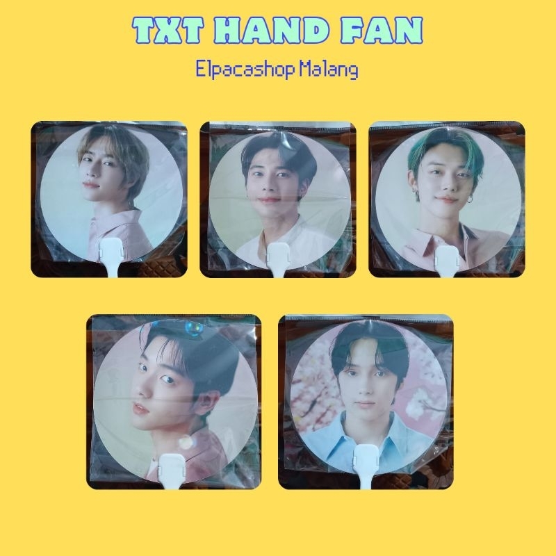 Jual (READY STOCK) TXT (TOMORROW BY TOGETHER) HAND FAN KIPAS TANGAN ...