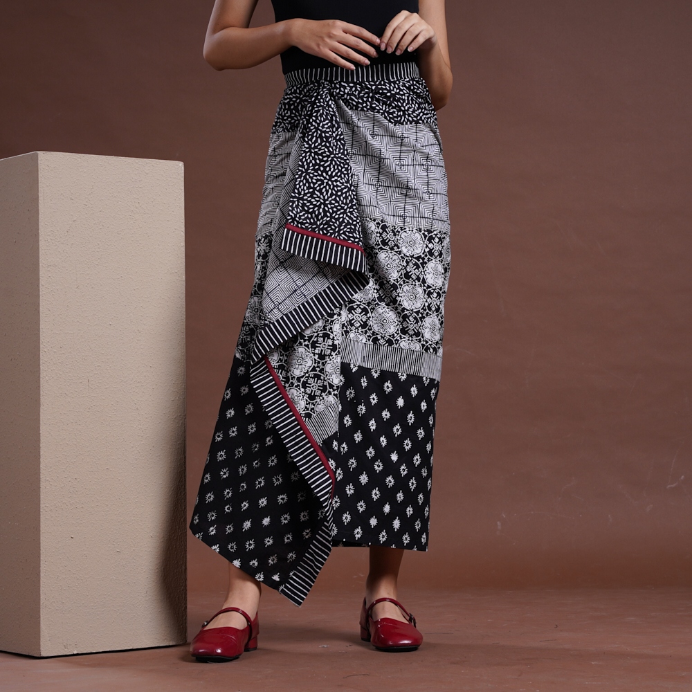 Jual NONA RARA - Lilit Garut P0173, Rok batik wanita modern | Shopee ...