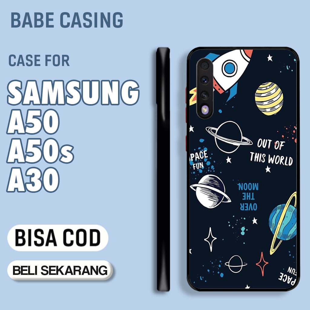 Jual case hp samsung a50 a50s a30 terbaru aesthetic astonaut cute art ...