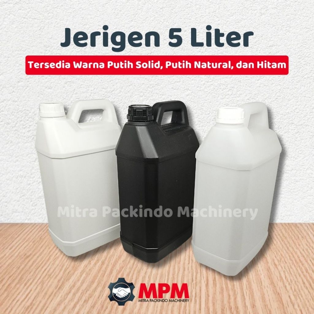 Jual Jerigen 5L 5Liter BARU Jirigen HDPE 5 L Liter Bukan Bekas | Shopee ...