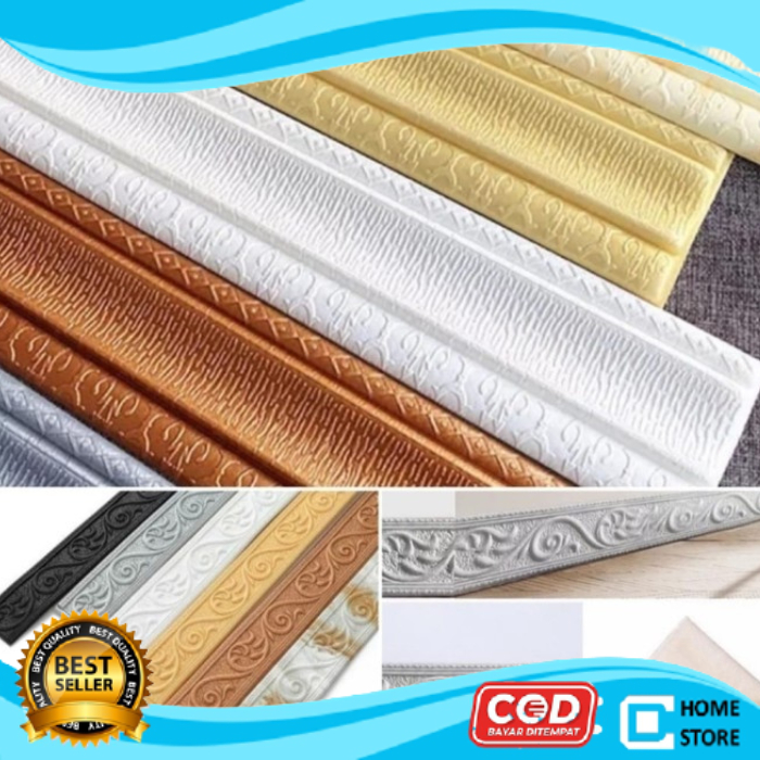 Jual BORDER LIST FOAM 3D Wall Frame List Border Foam Moulding 3D ...