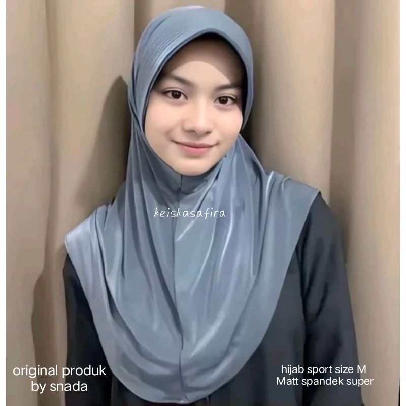Jual BERGO OVAL SNADA /HIJAB INSTAN PET TEBAL SIZE M | Shopee Indonesia