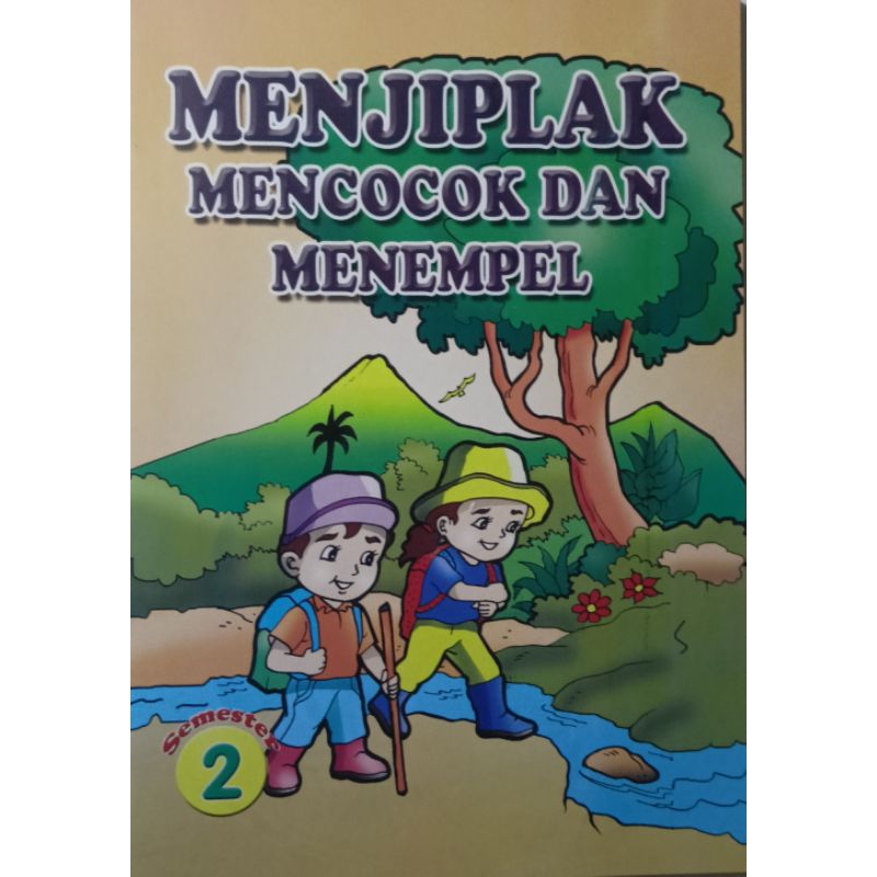 Jual Menjiplak , Mencocok ,Dan Menempel Semester 2 | Shopee Indonesia