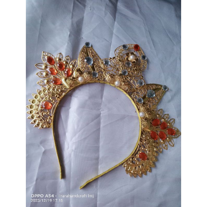 Jual (style 20)bando tari/bando adat/bando kreasi/mahkota/hiasan kepala ...