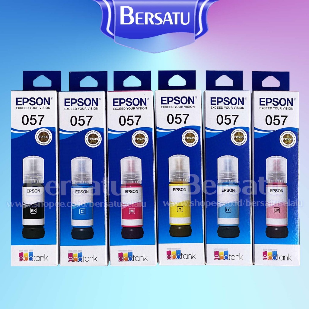 Jual Tinta Epson 057 Original u/ Printer L8050 L18050 | Shopee Indonesia