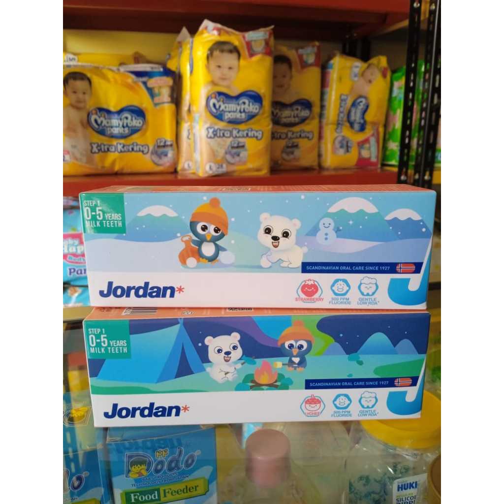Jual JORDAN ORAL GEL KIDS TOOTHPASTE 75GR STEP 1 (0-5Th) | Shopee Indonesia