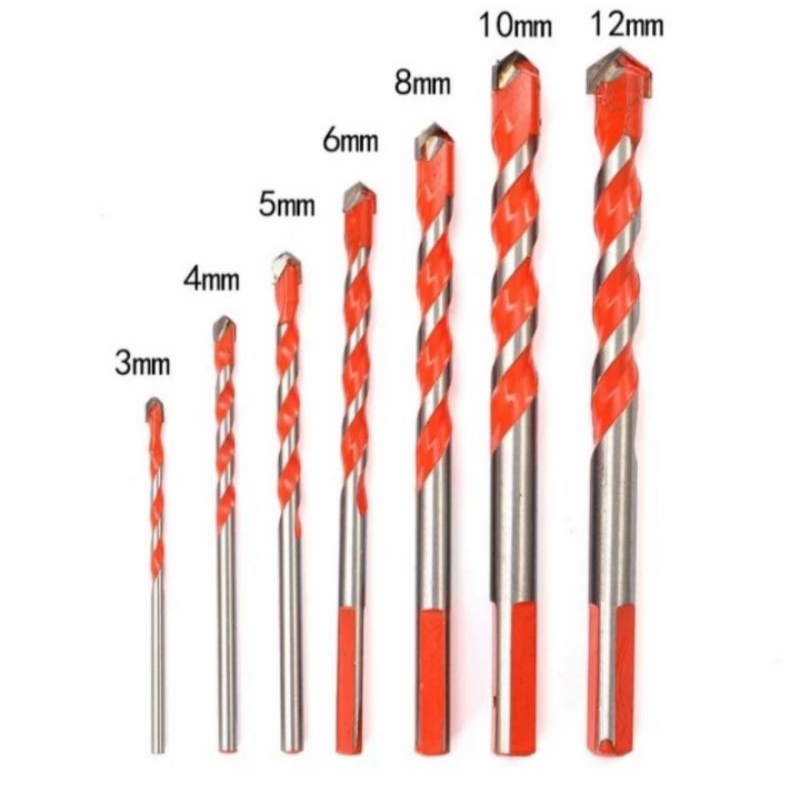 Jual MATA BOR KACA KERAMIK GRANIT BETON 10MM BENTUK TOMBAK | Shopee ...