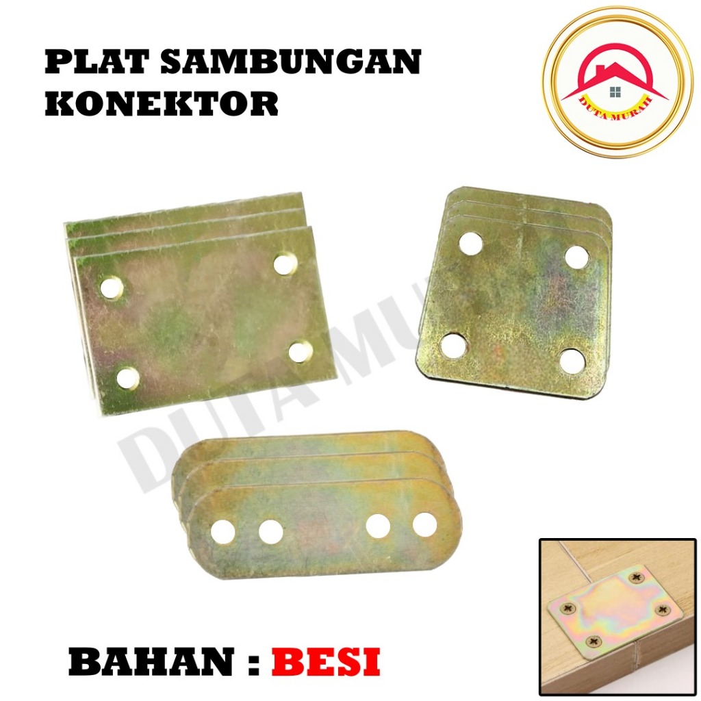 Jual Plat Lurus Konektor Plat Sambung Lurus Sambungan Connector Plat ...