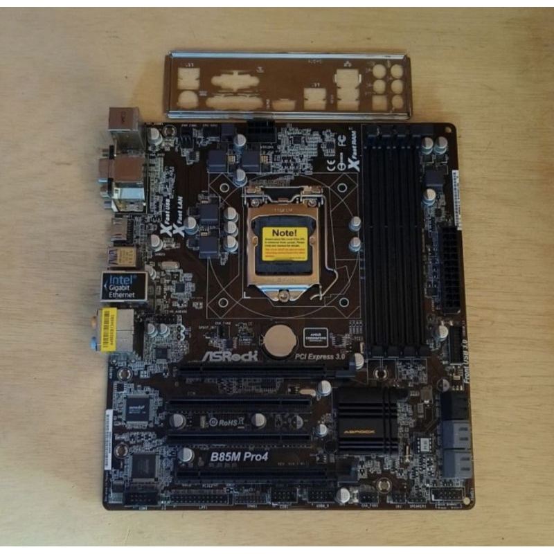 Jual MOBO/MOTHERBOAD ASROCK B85M-PRO 4, LGA 1150 / PCI E 3.0 / 4 SLOT ...