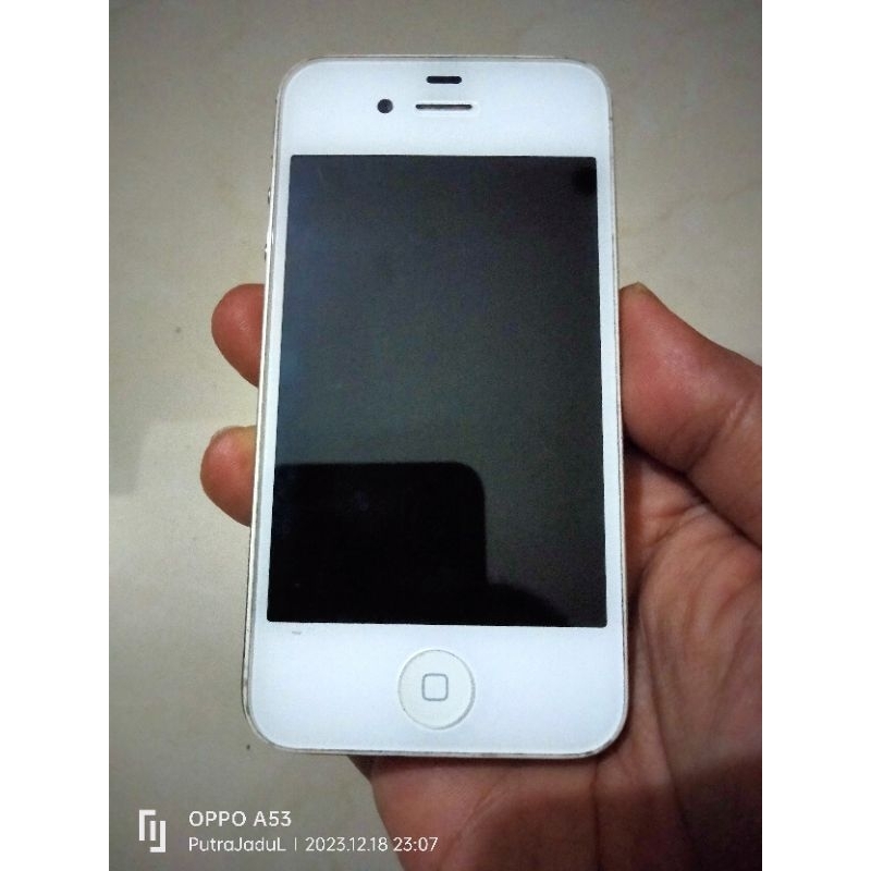 Jual iPhone 4S Bahan Gambling Original Mulus Jadul Langka Unik Imut Speaker Bass Stereo Joss ...