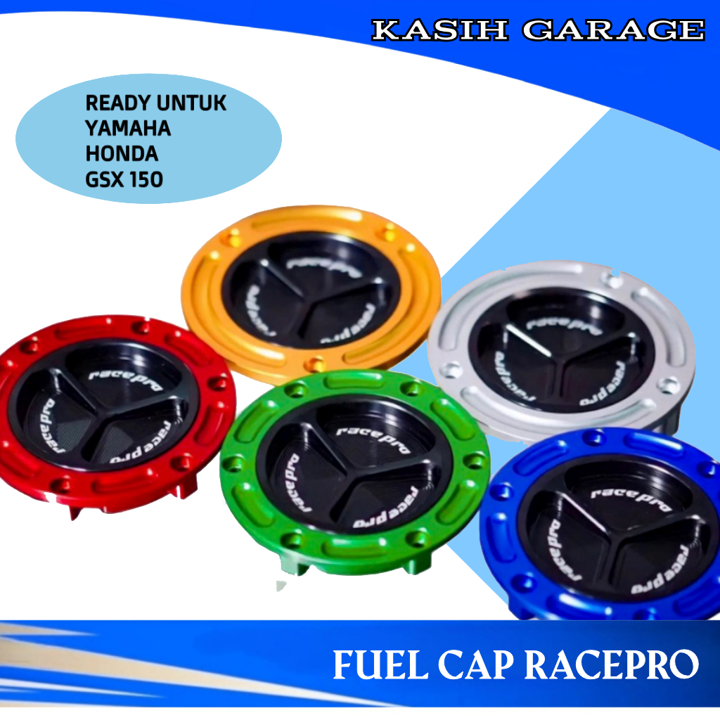 Jual Fuel Cap Racepro V2 Yamaha R15 R25 CBR GSX Racing Fuelcap Tutup ...