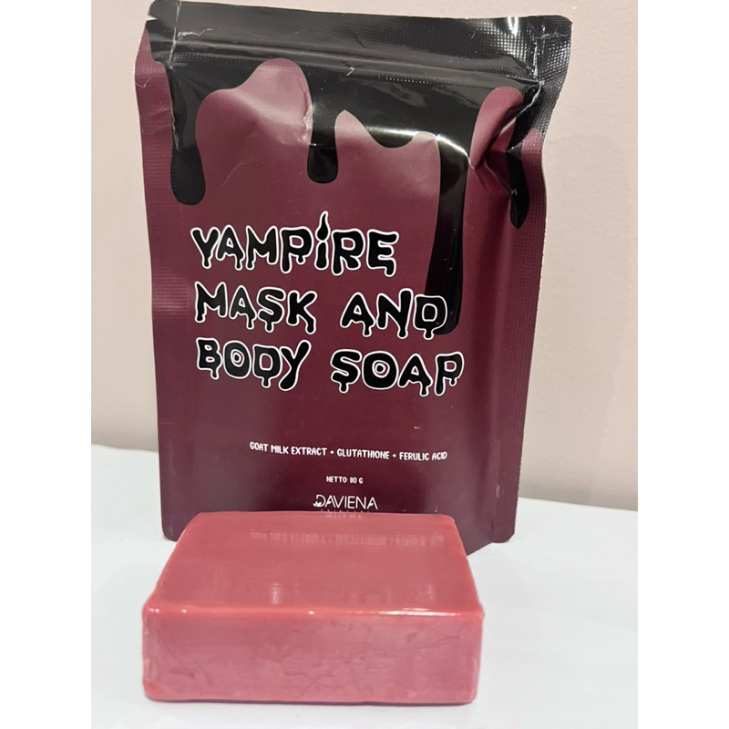 Jual VAMPIRE MASK AND BODY SOAP| DAVIENA SKINCARE | Shopee Indonesia