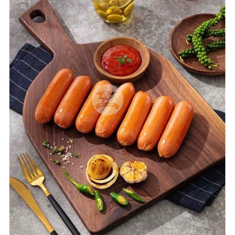 Jual Kansas Sosis Smoked Beef & Chicken/ Sosis Hotel Premium 250gr - 1 ...