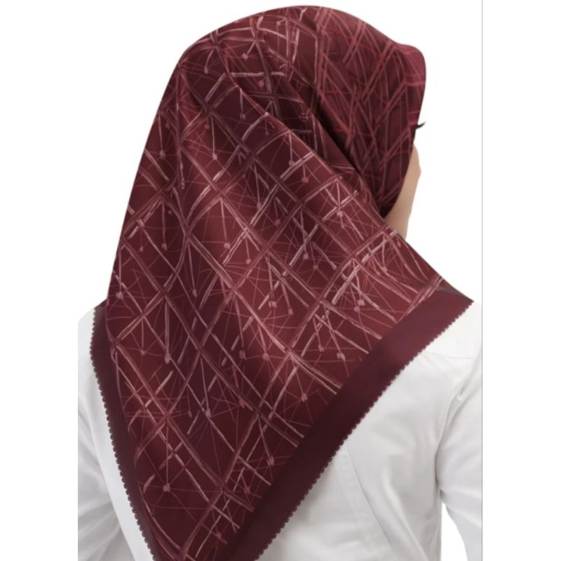 Jual Louvre Series by Buttonscarves (rouge) | Shopee Indonesia