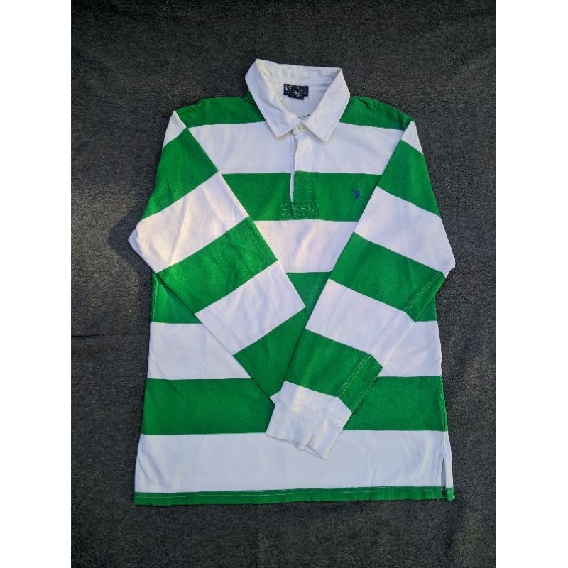 Jual Rugby Ralph Lauren Salur Hijau Fav Colour ( RARE) | Shopee Indonesia