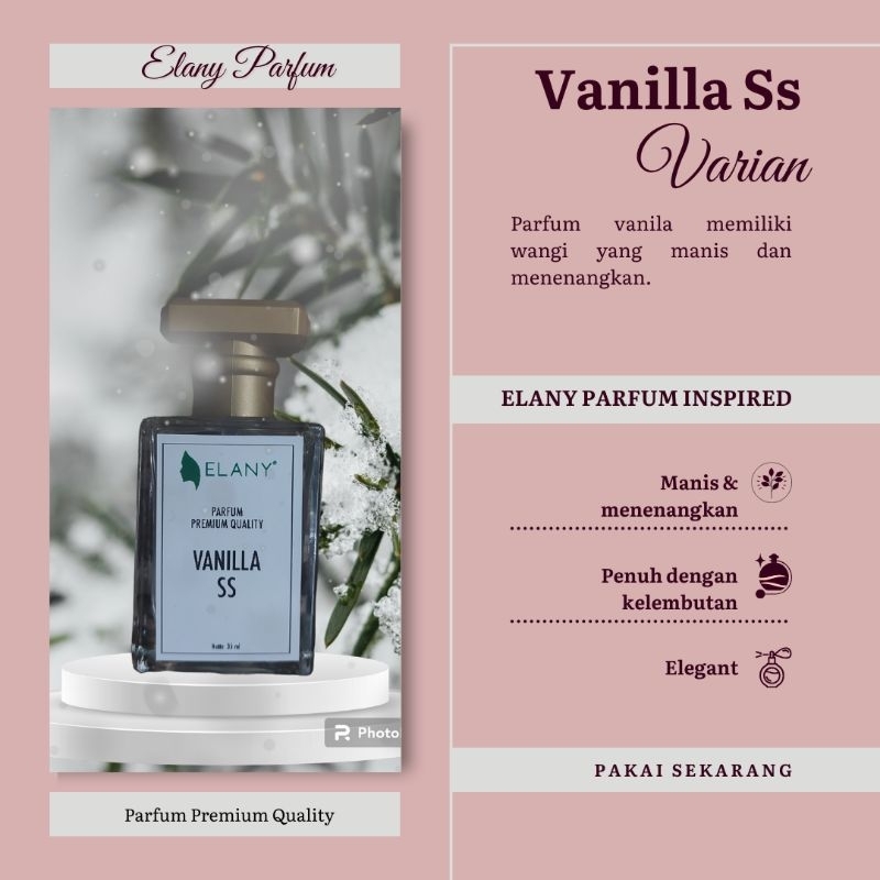 Jual PARFUM ELANY (VARIAN VANILLA SS) | Shopee Indonesia