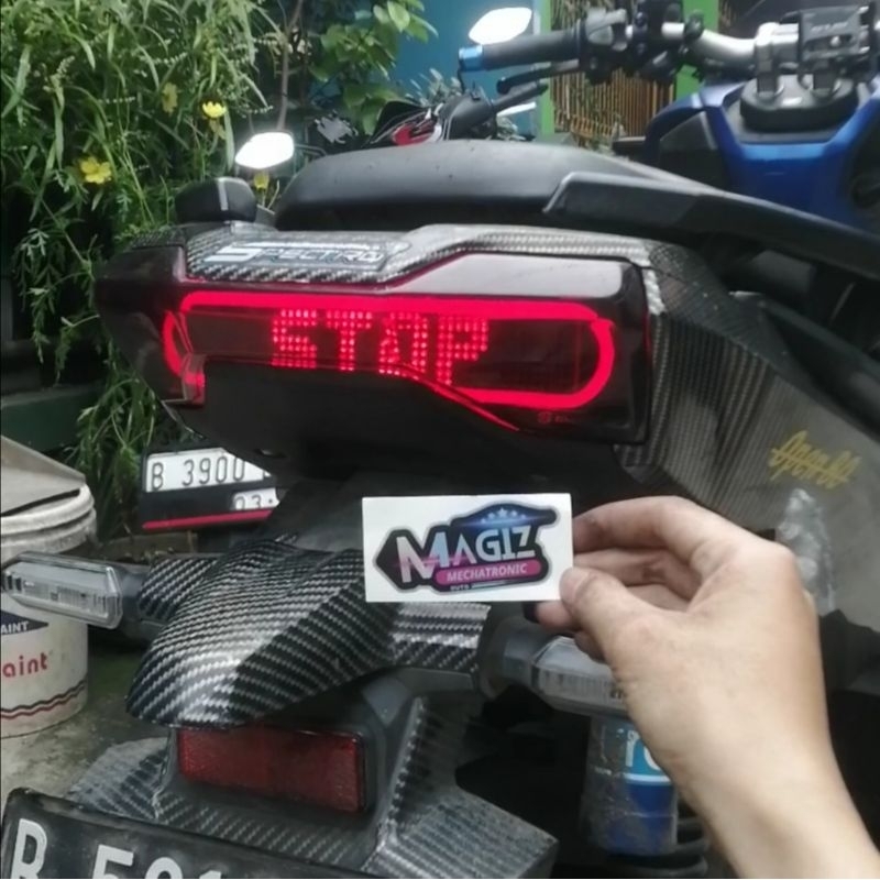 Jual Stoplamp Running Text ADV Rem Belakang Lampu Rem Teks Berjalan ...
