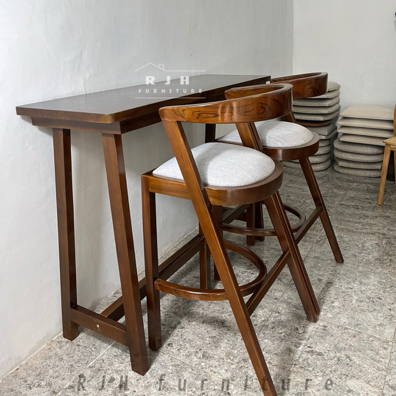 Jual DINING SET BAR, KURSI BAR CUSTOM, SET MEJA MAKAN BAR MINIMALIS ...