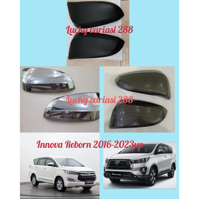 Jual MIRROR COVER SPION TUTUP BATOK SPION INNOVA REBORN ALL NEW ...