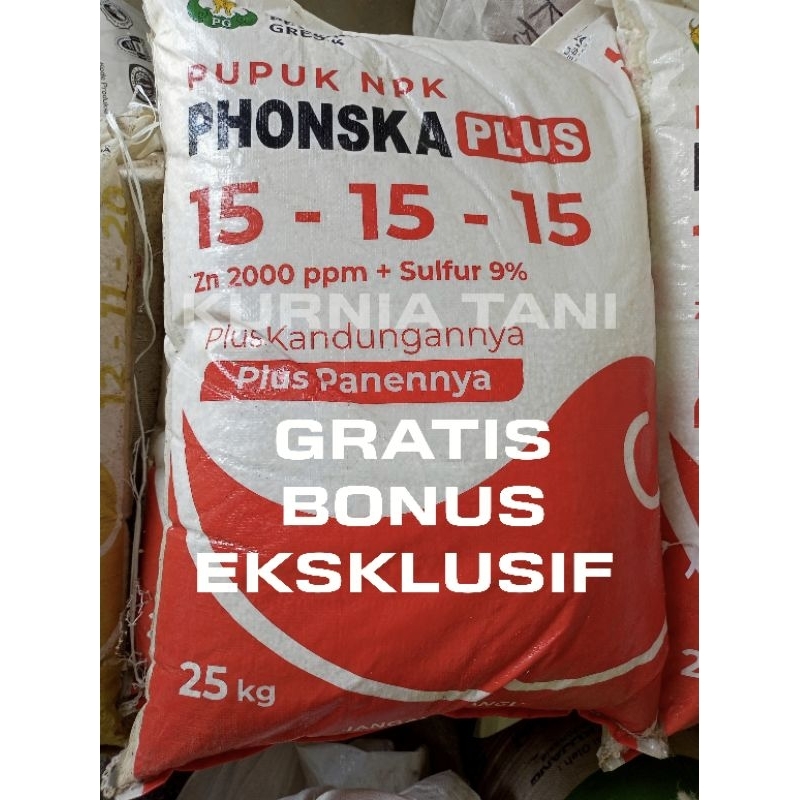 Jual Pupuk Phonska Plus 15-15-15 Isi 1 KG Kemasan REPACK - Original 100 ...