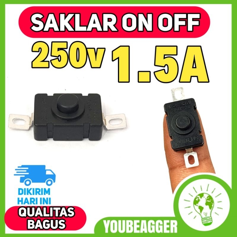 Jual Saklar on off 250v 1.5A 2pin | Shopee Indonesia