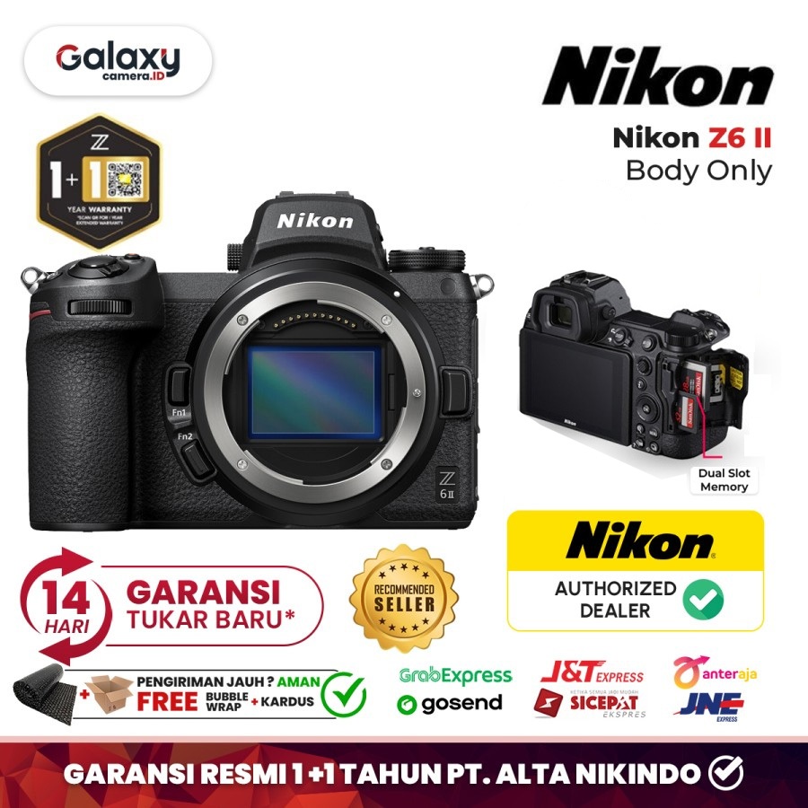 Jual Nikon Z6 II Nikon Z6II Nikon Z6 Mark II Body Only Garansi Resmi | Shopee Indonesia
