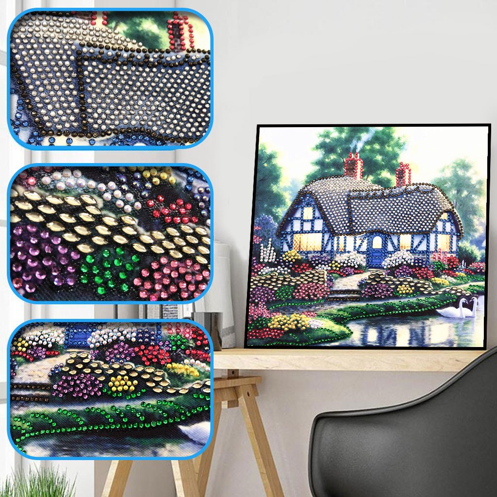 Jual DIY Wall Art Special-shaped 5D Crystal Diamond Art Painting Kits ...