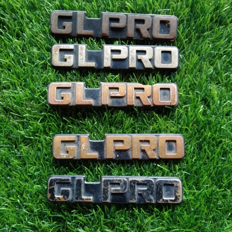 Jual EMBLEM COVER AKI LOGO GL PRO HONDA GL PRO NEO TECH ORIGINAL ...