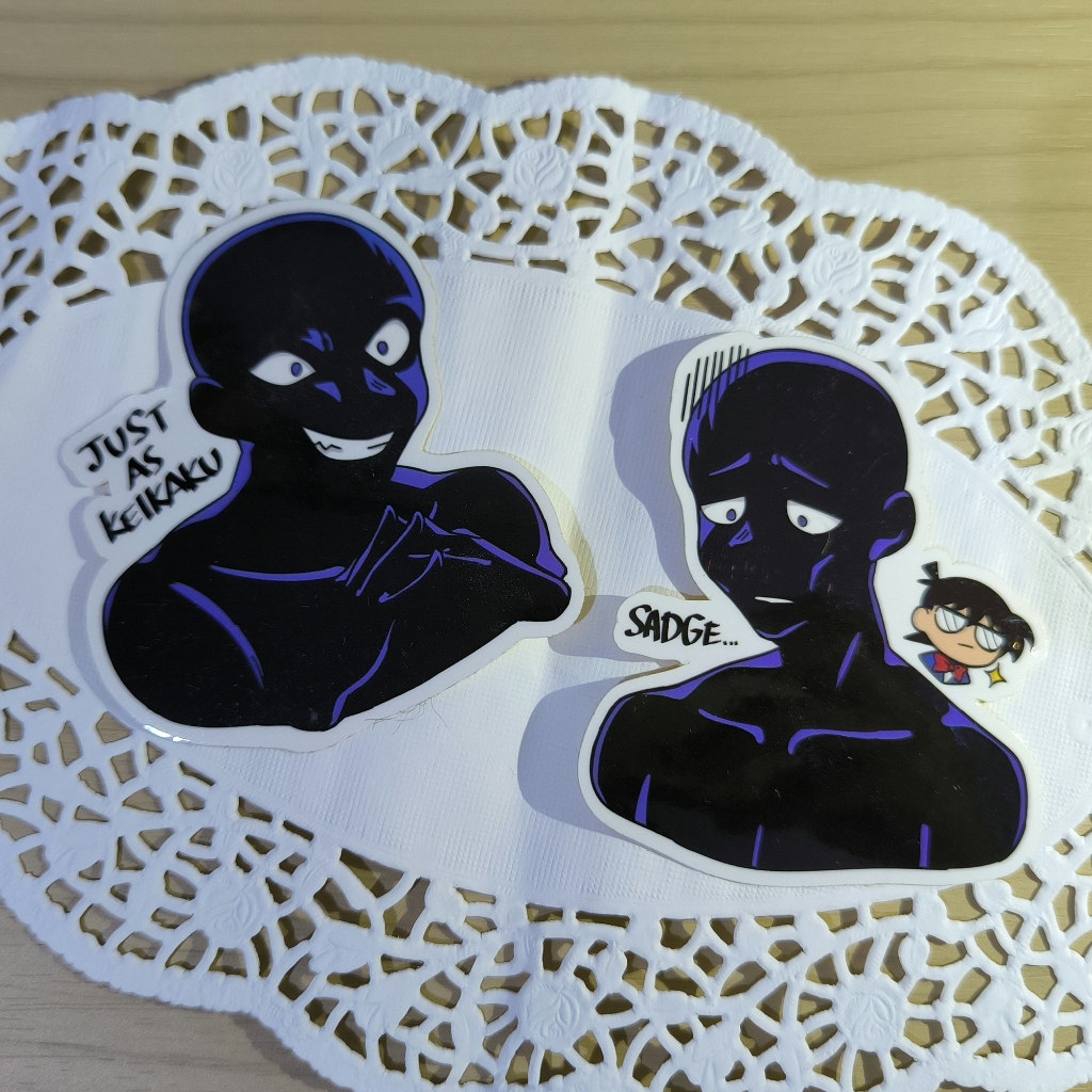 Jual Sticker Hannin no Hanzawa-san Detektif Conan / Detective Conan ...