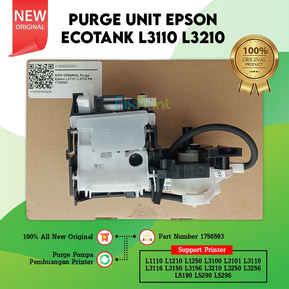 Jual Purge Unit Epson L1110 L1210 L3110 L3210 Pompa Pump Absorber ...