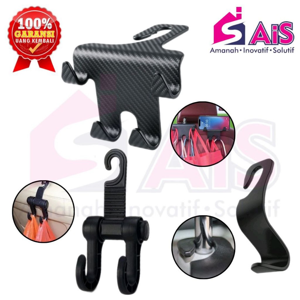 Jual HANGER MOBIL 2 KAIT HOOK MOBIL HOOK 2 KAIT GANTUNGAN MOBIL CAR ...