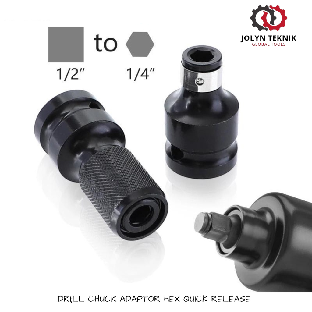 Jual SOCKET ADAPTER TELESCOPIC KONVERTER IMPACT WRENCH KE MATA OBENG ...