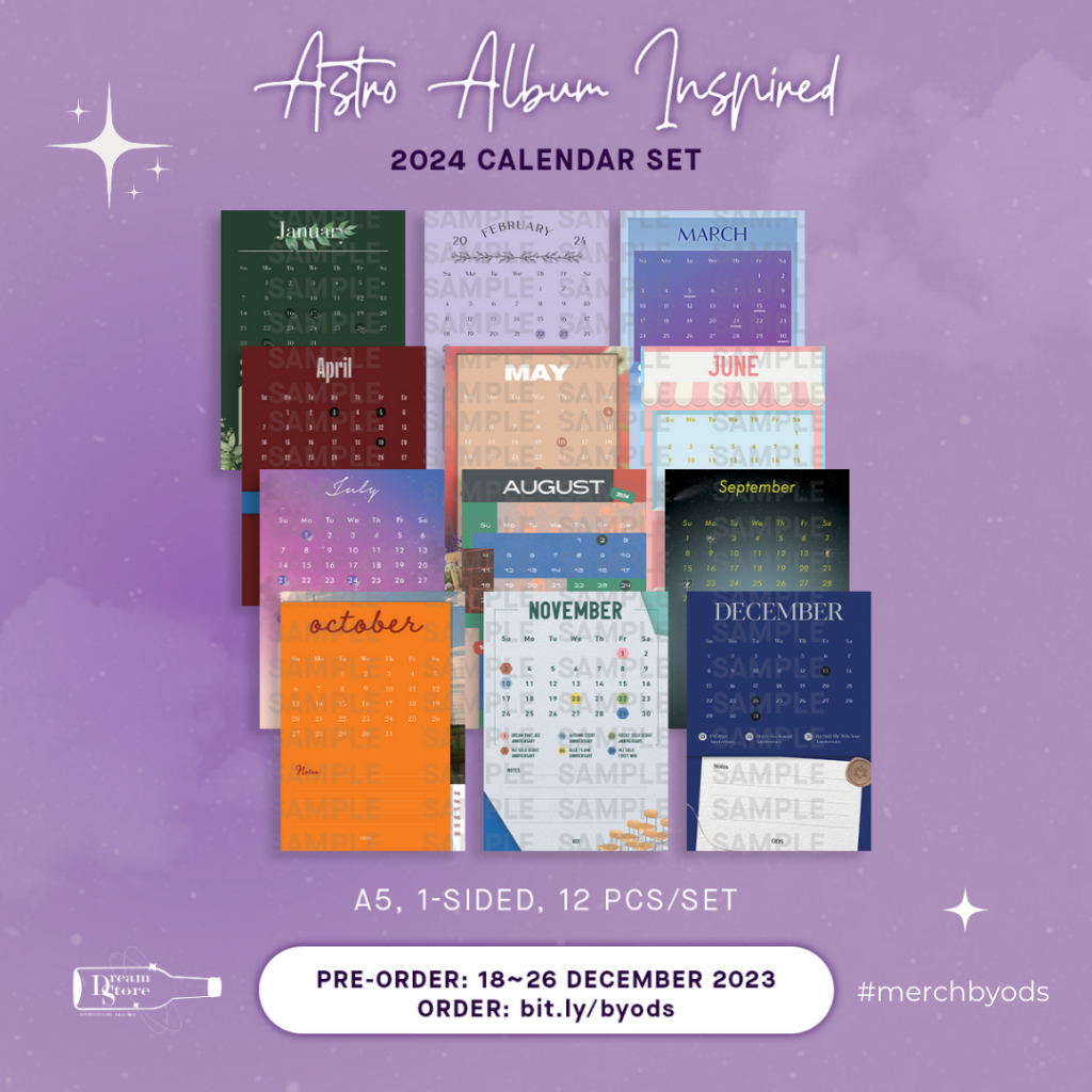 Jual ASTRO 2024 CALENDAR | Shopee Indonesia