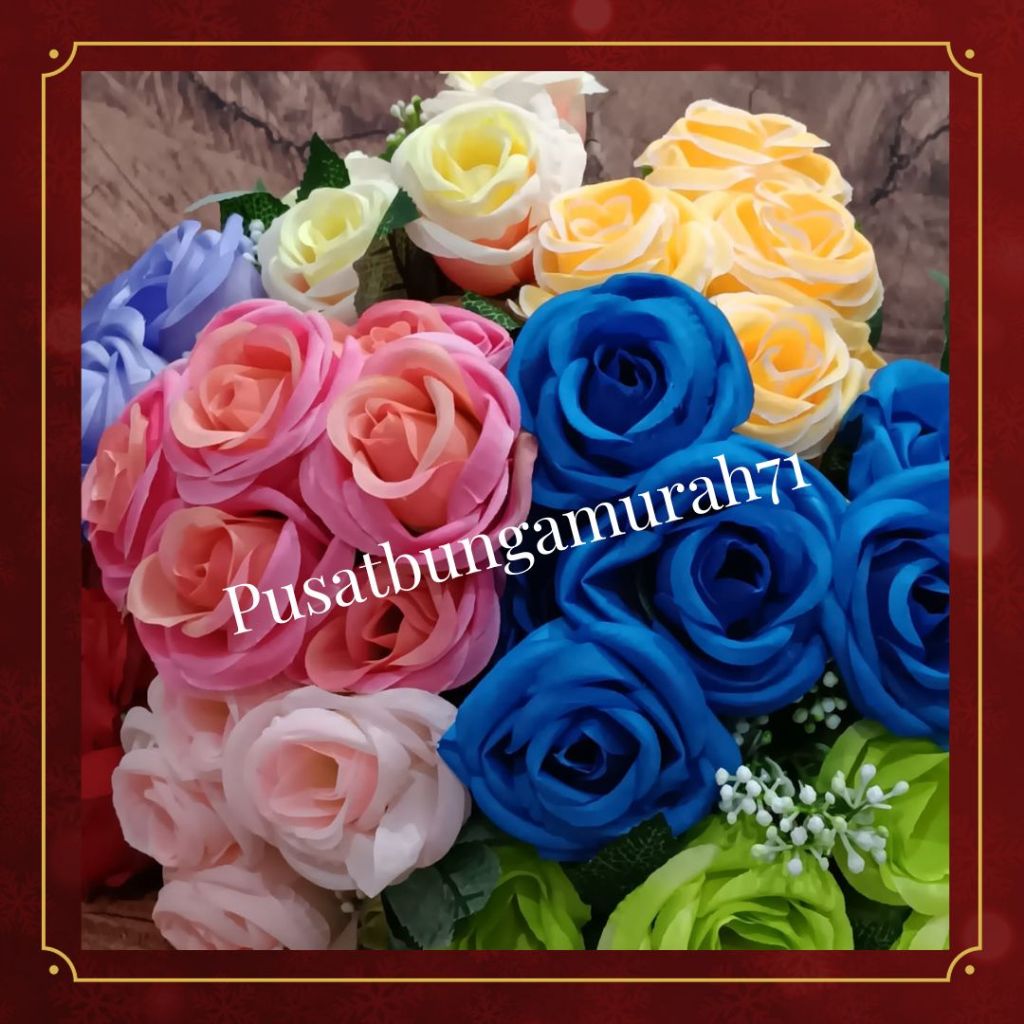 Jual Bunga Mawar Kuncup Tropis Cabang 6 / Ecer KT6 | Shopee Indonesia