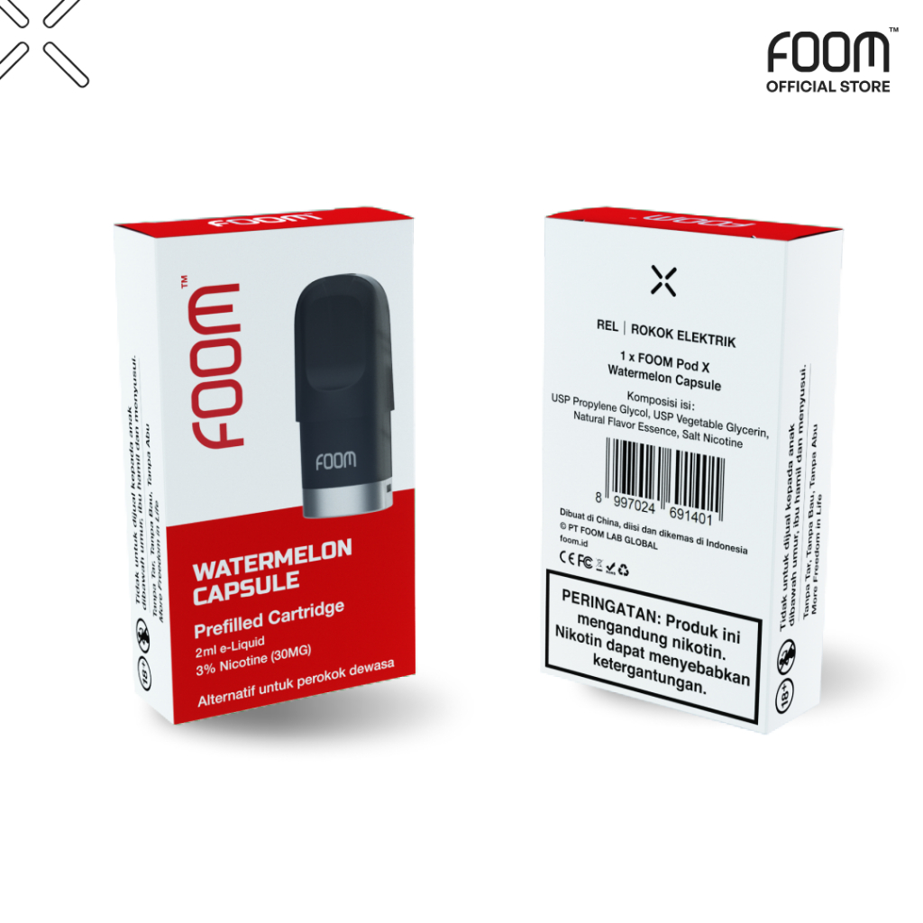 Jual Pod X Signature FOOM - Blue Denim | Shopee Indonesia
