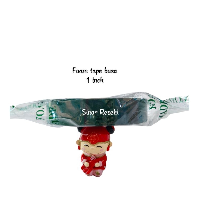 Jual 1 buah!! Double tape busa/double tape 1inch 24mm/double tape busa ...