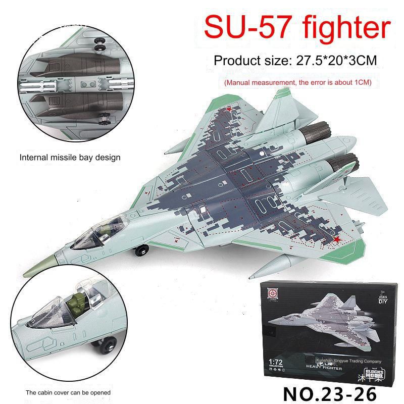 Jual SU-57 Heavy Fighter Model Block - Blok Susun Pesawat SU-57 / SU ...